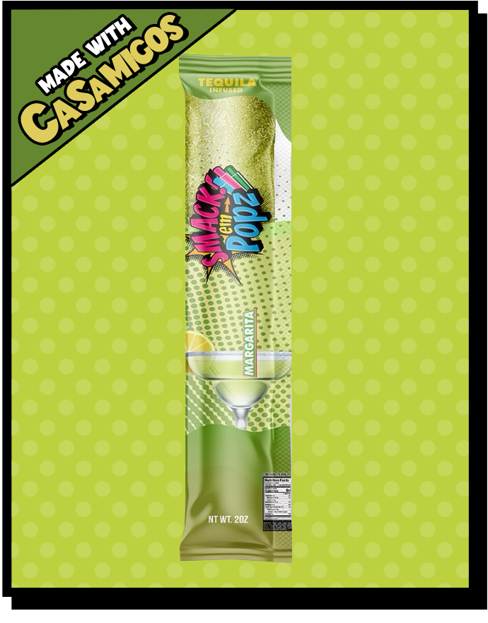 Mega Pop - Margarita Tequila Infused (Single) – Smack 'Em Popz